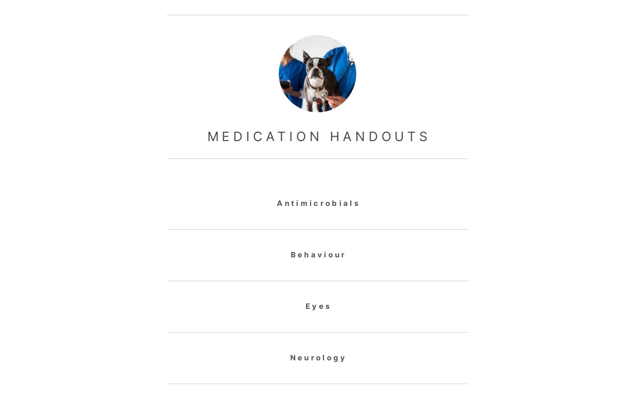 Medication Handouts